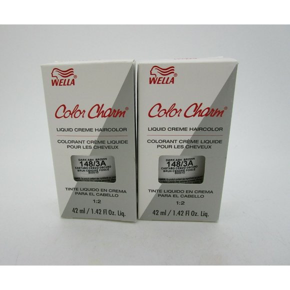 Wella | Hair | Wella Color Charm Liquid Creme Haircolor 483a Dark Ash ...